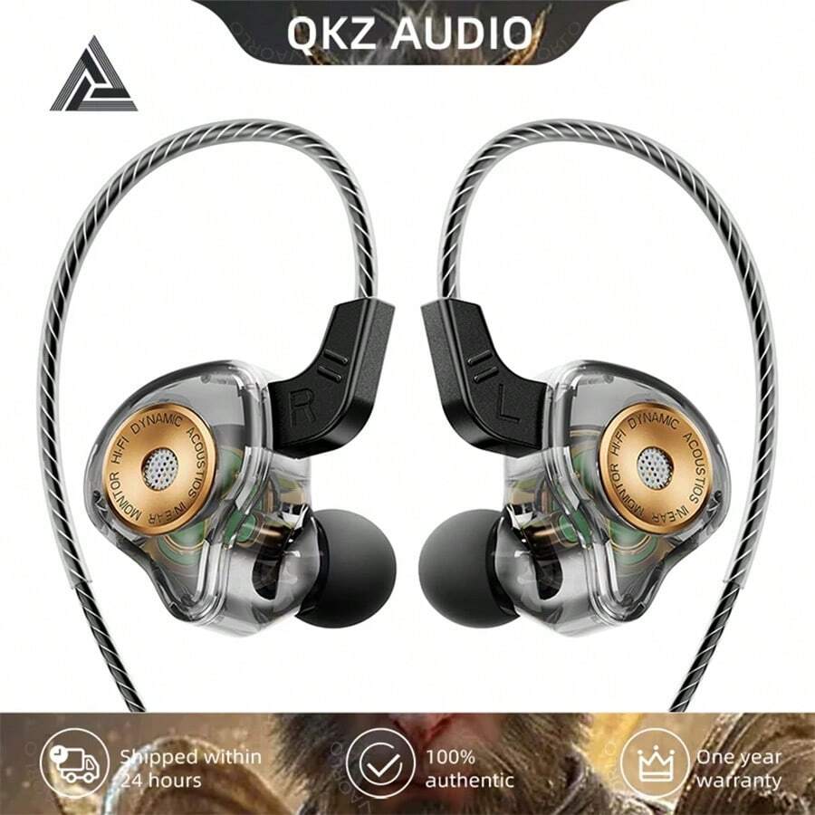 QKZ Original QKZ ZX3 AK6-Ultra In-Ear Earphone Professional Dynamic Driver HiFi Acoustios ...