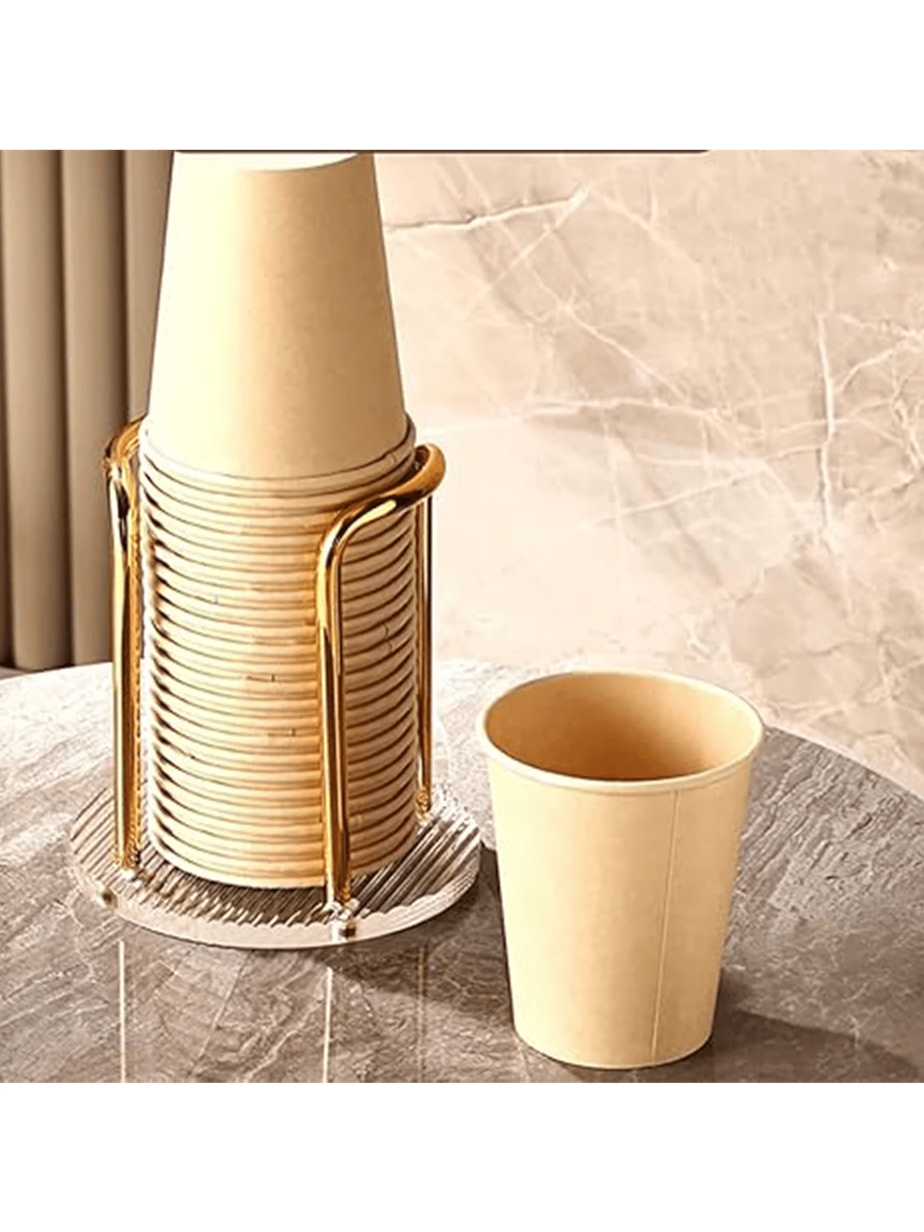 Disposable Cup Holder, Luxury Acrylic Cup Rack, Disposable Cup ...