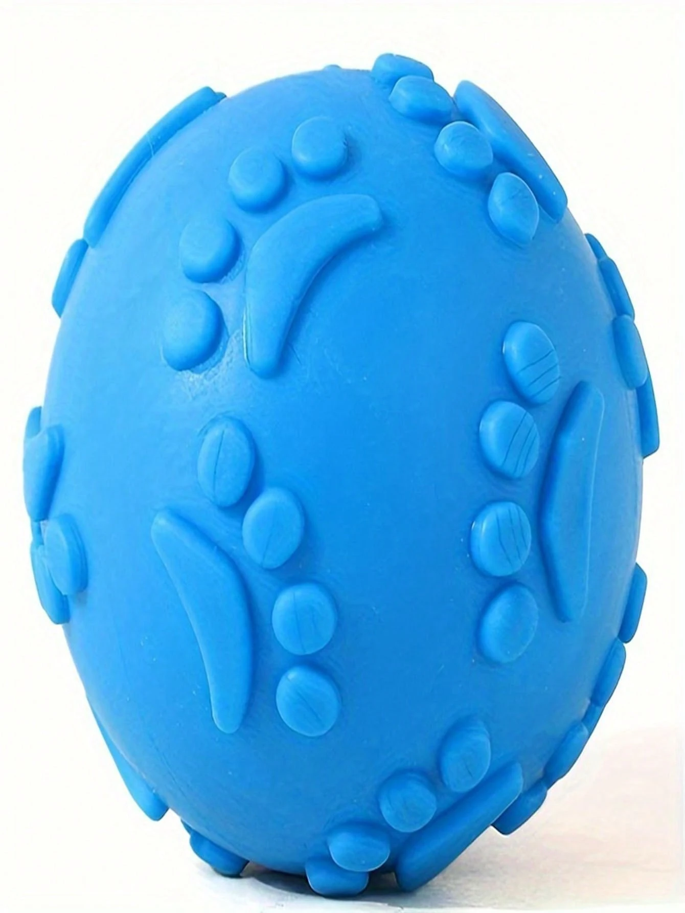 3 Packs Squeaky Latex Dog Balls With Paw Prints - Chewable Toys For ...