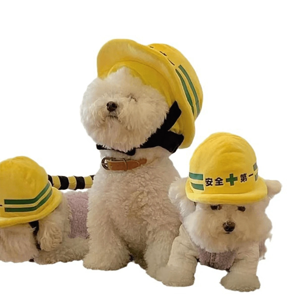 Pet Construction Worker Safety Helmet Accessory For Dogs Cats, Corgi ...