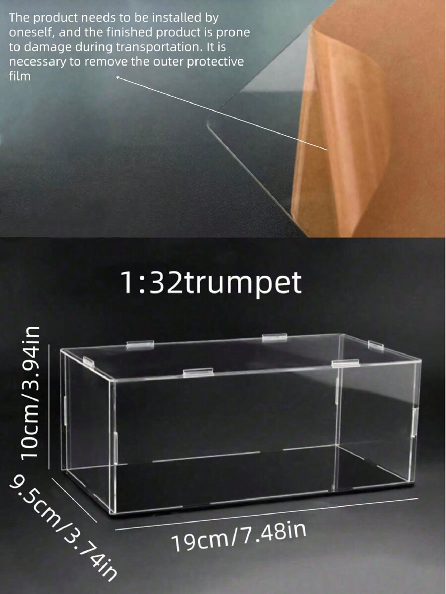 Highly Transparent Model Display Box, Anime Figurine, Building Block ...