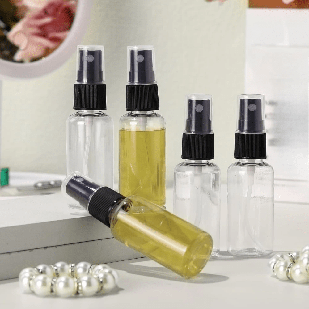 30pcs Mini Clear Spray Bottles 1 Oz Plastic Empty Travel Bottle Fine ...