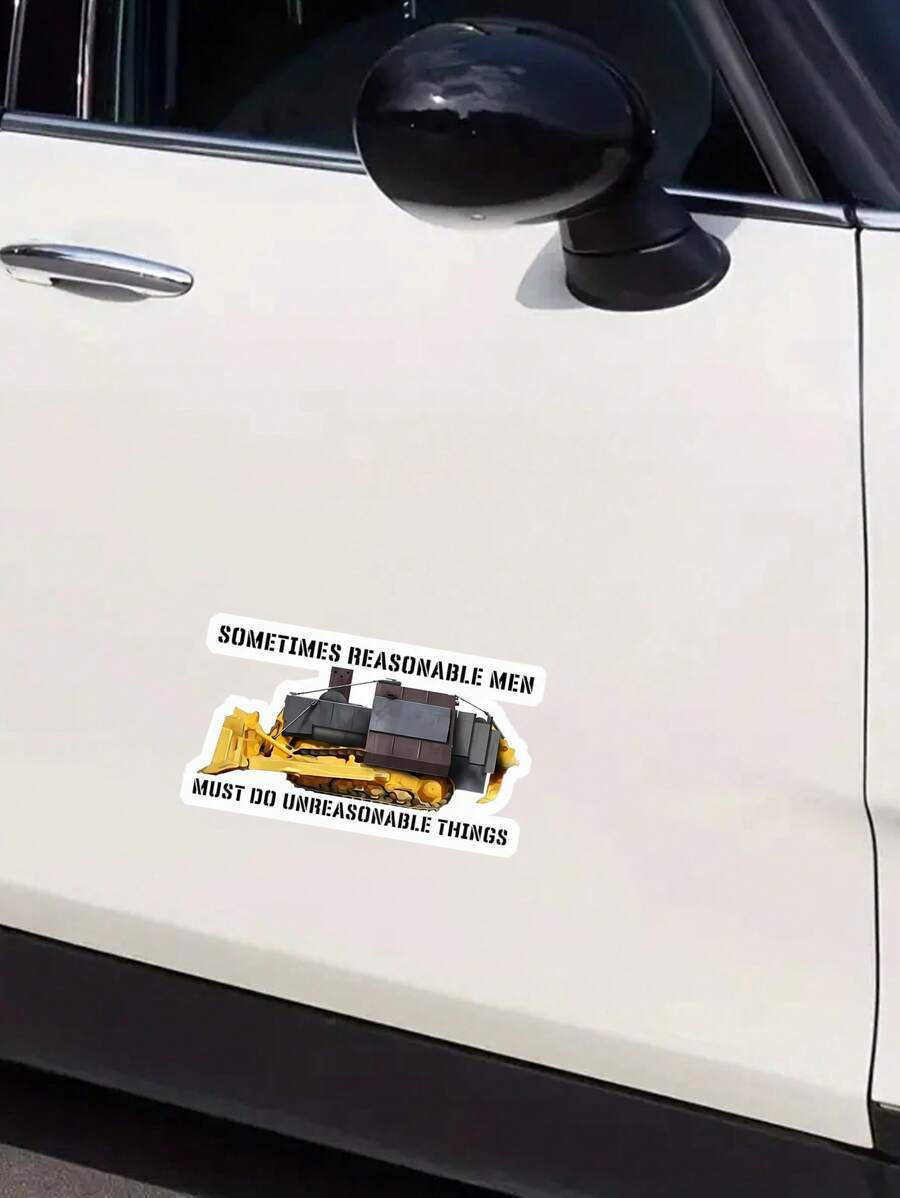 Killdozer Sticker Tread On Them Those Bulldozer Tractor Excavator ...