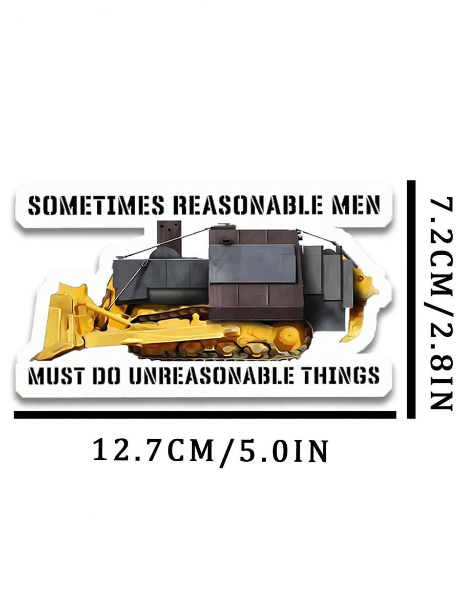 Killdozer Sticker Tread On Them Those Bulldozer Tractor Excavator ...