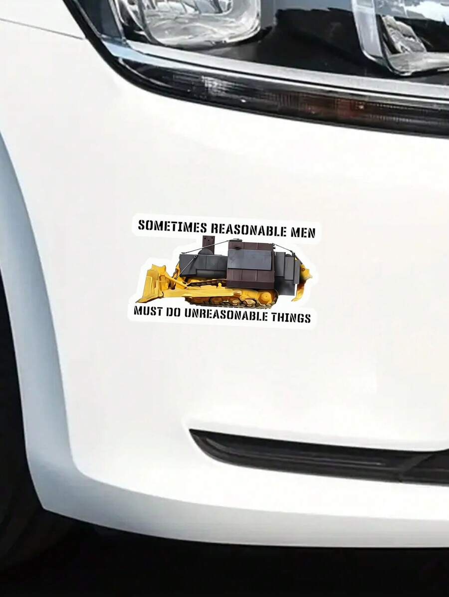 Killdozer Sticker Tread On Them Those Bulldozer Tractor Excavator ...