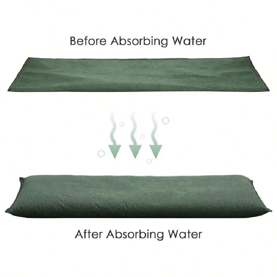 1pc Sandless Sand Bags For Anti Flood Control Water Activated Flood ...