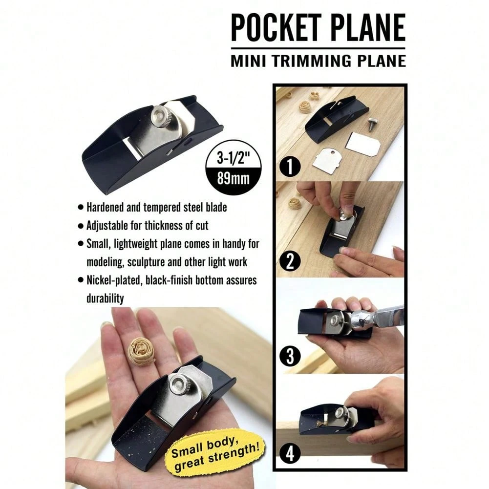 Mini Plane Wood Carpentry Tools Manual Carpenter Planer Planer And ...