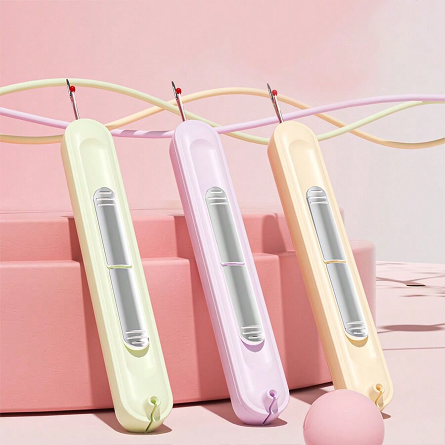 1Pc Simple Portable Home 2-In-1 Needle Threader Thread Thread Threading ...