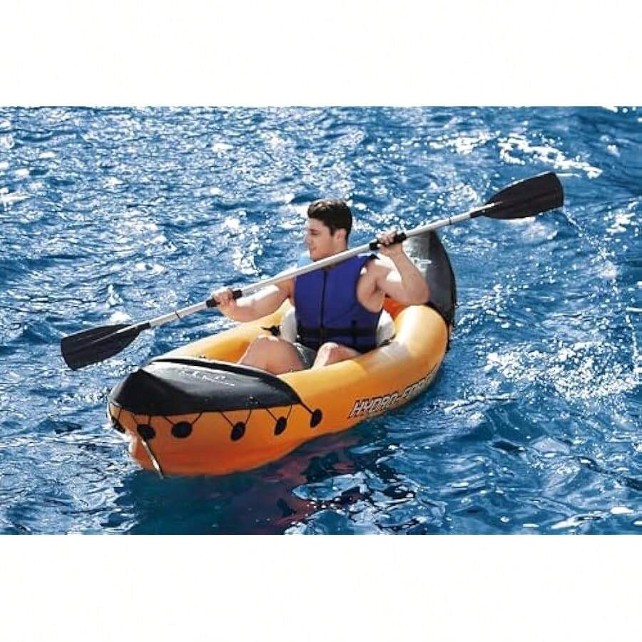 Hydro-Force Rapid Kayak | 2 Person Inflatable Kayak Set With Seats ...