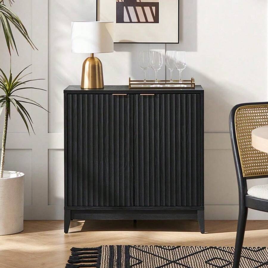 Modern Farmhouse Entryway Accent Cabinet, Buffet Sideboard, Credenza ...