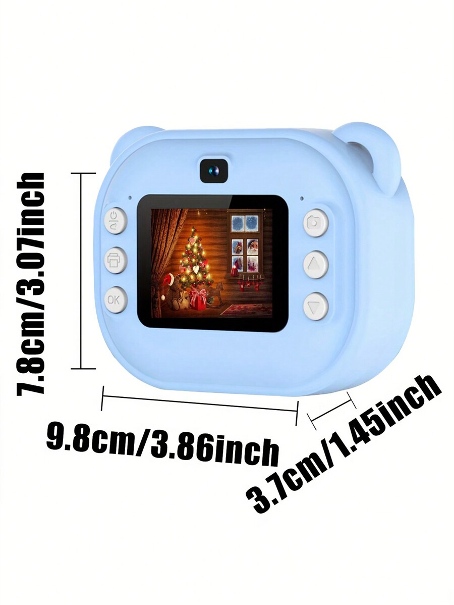 Thermal Print Camera Camera Instant Print 1080P Dual Lens Digital ...