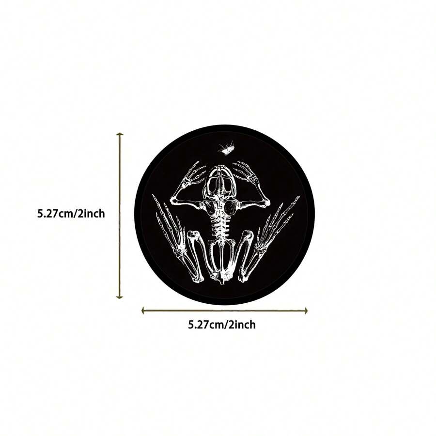 55PCS Animal Skeleton Stickers Vinyl Aesthetics Stickers For ...