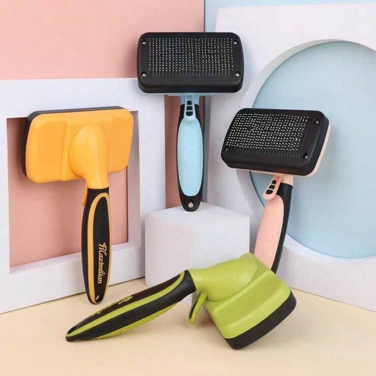 Pet Hair Trimming Grooming Slicker Brush Remove Loose Hairs | SHEIN USA