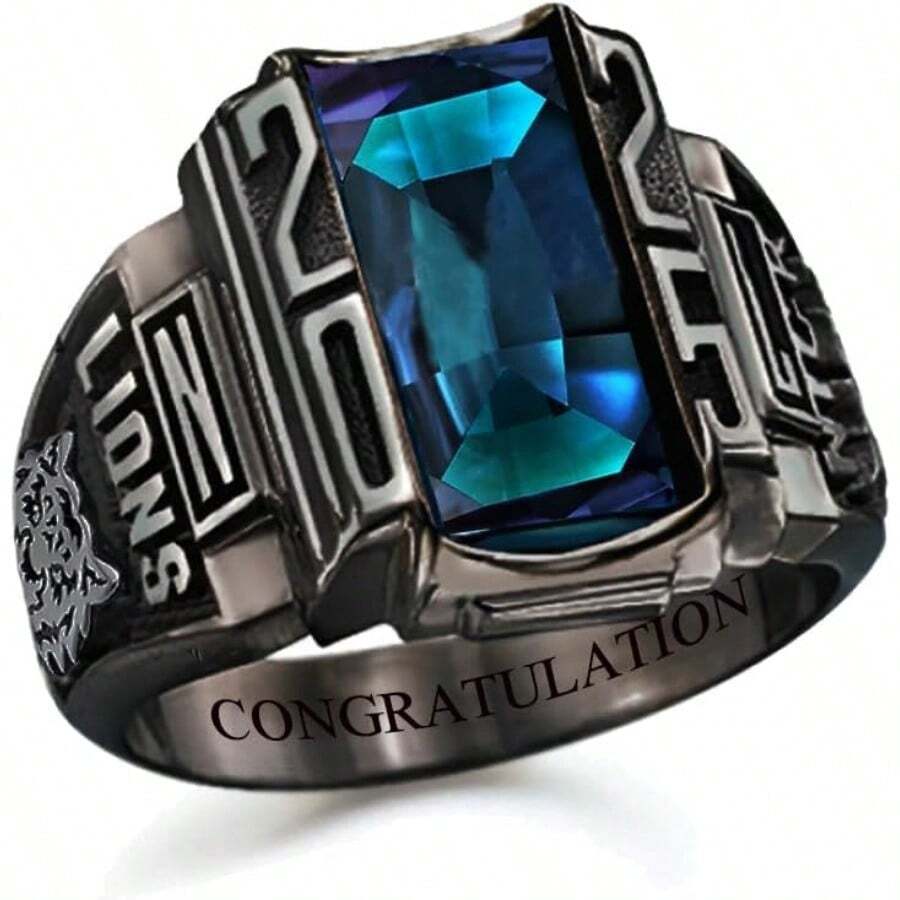 Customizable Class Rings High School And College Graduates,Graduation ...