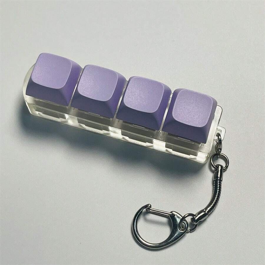 3pcs Pressure Relief Keychains,Keyboard Key Design,Adult Finger Toy ...