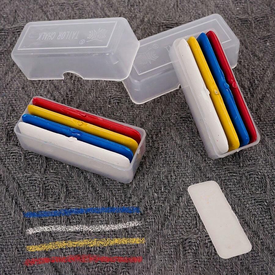 Tailors Chalk, 4 Packs, Sewing Chalk For Fabric, Tailors Chalk For ...