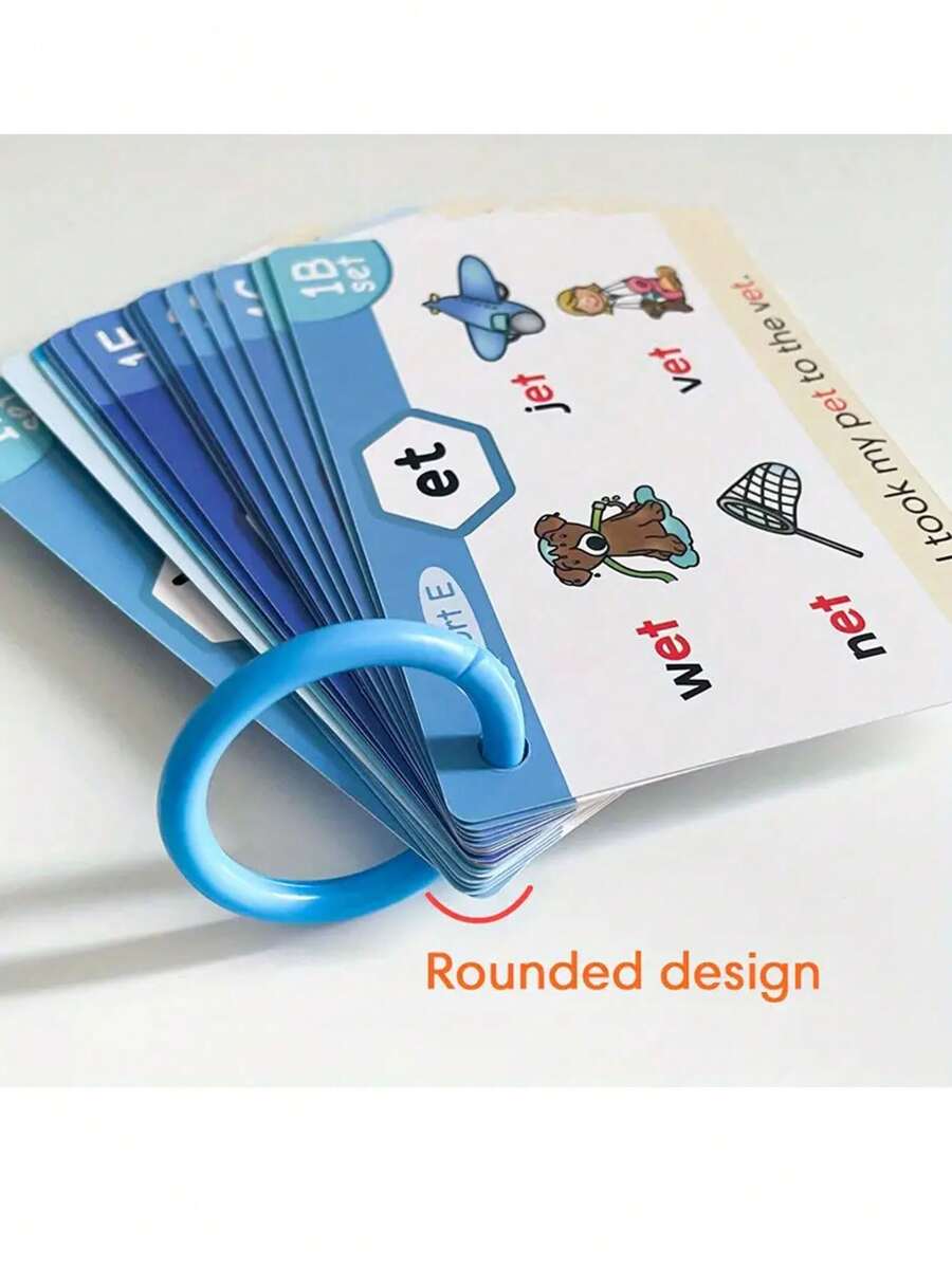 65pcs Mixed Long Vowel Phonics Reading Flash Cards, 20 Stages Learning ...