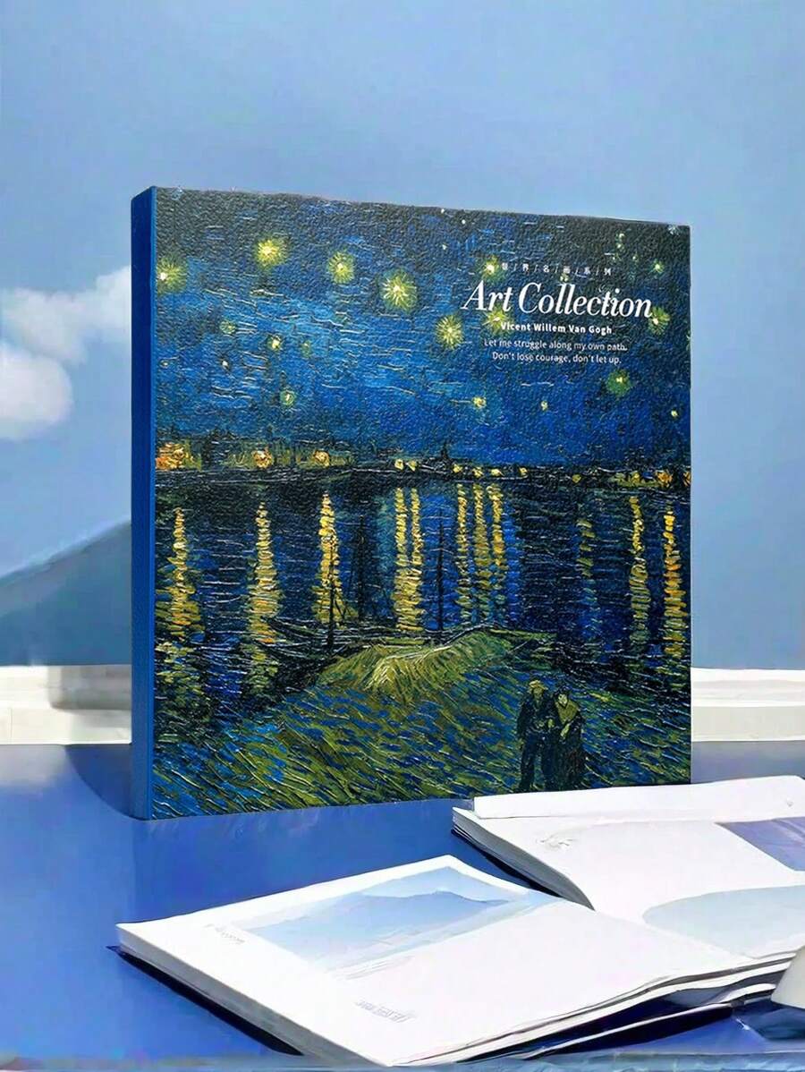 Van Gogh Painting Sketch Book, Thick Drawing Pad For Art Students ...