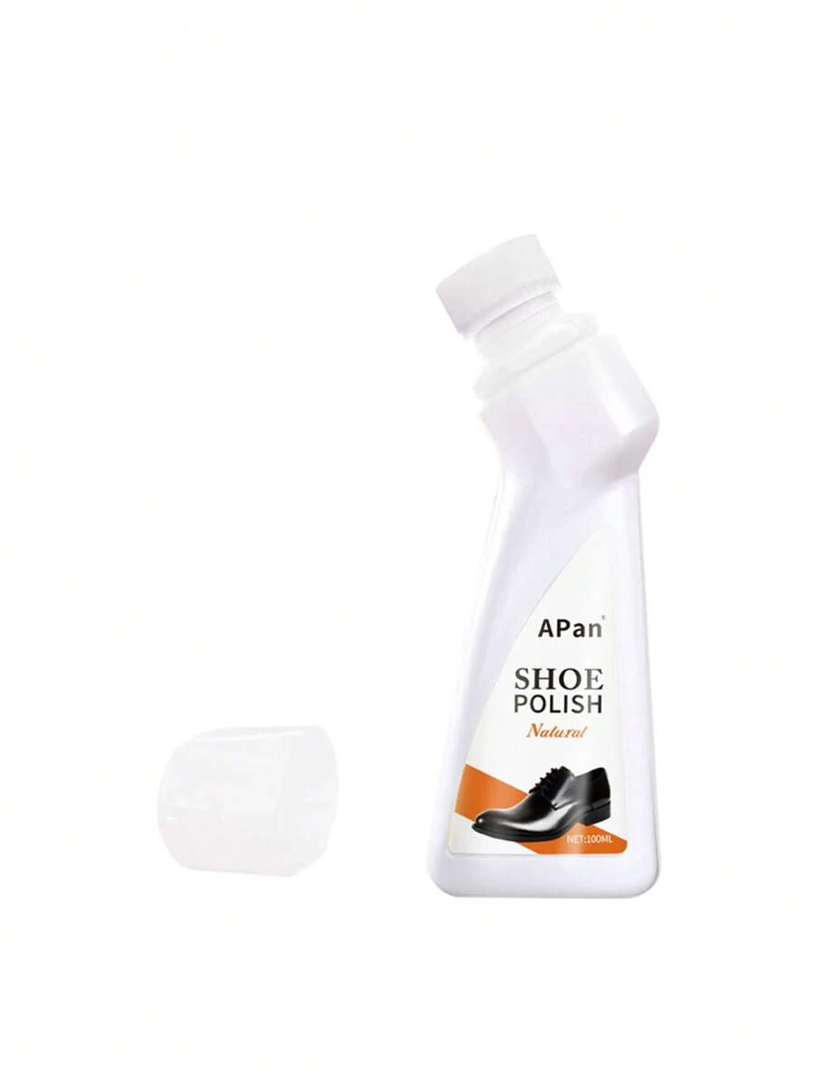Black And Neutral Shoe Polish Sponge Kit 3.38 Oz Shoe Polish And Shine ...