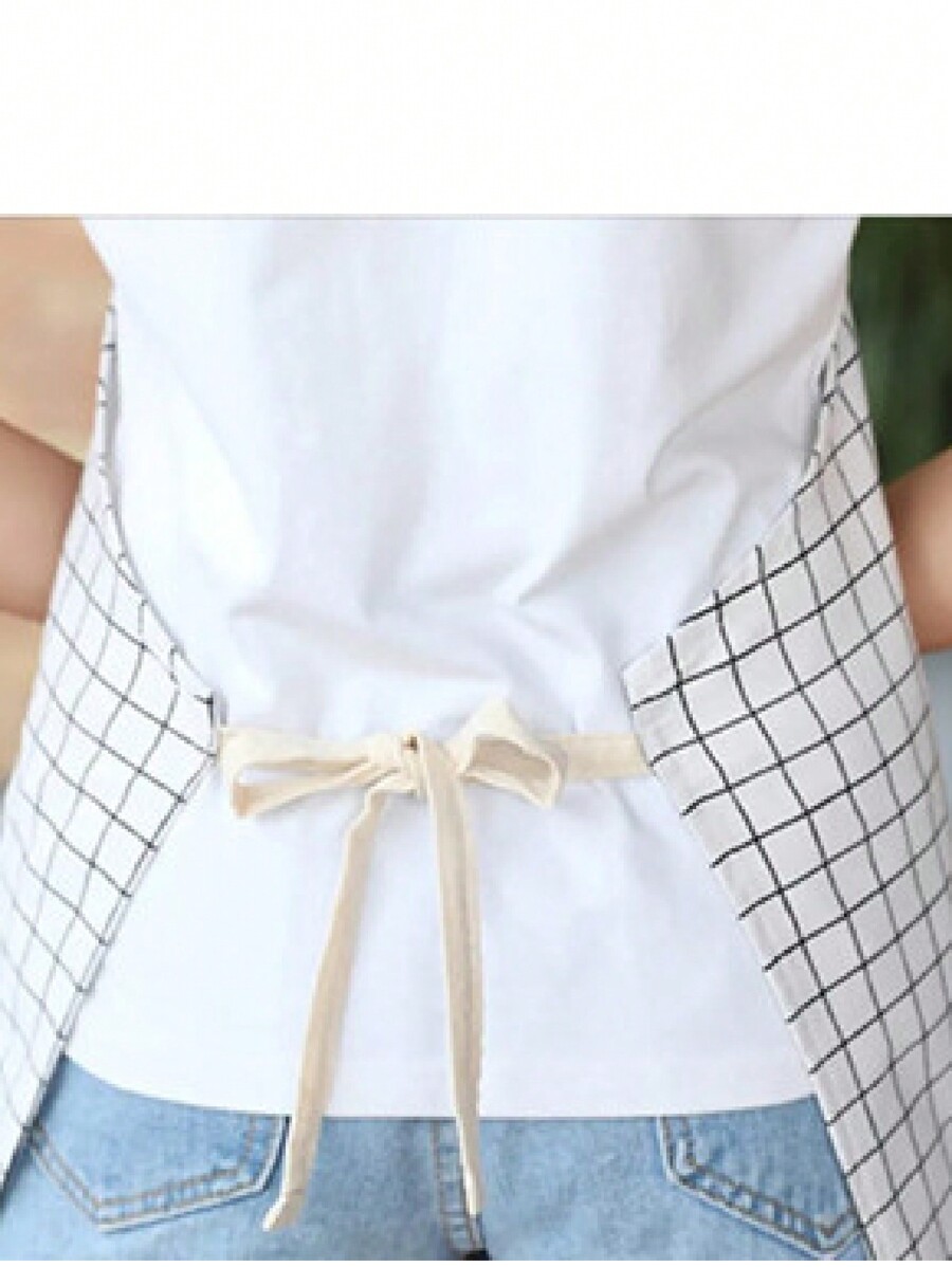 Kitchen And Barbecue Apron With Large Pocket And Adjustable Height ...