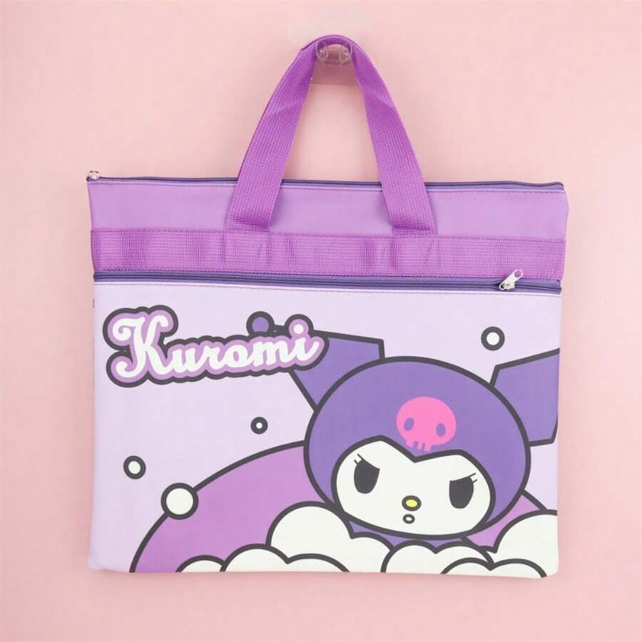 Sanrio 1PC Portable Study Bag Students Office Cartoon Cute File Bag ...