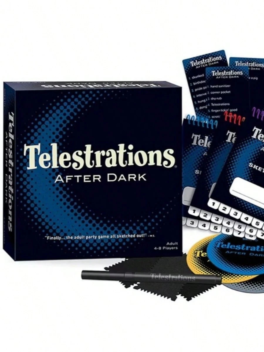 Telestrations After Dark Board Game - Fun Party Activity For Adults ...