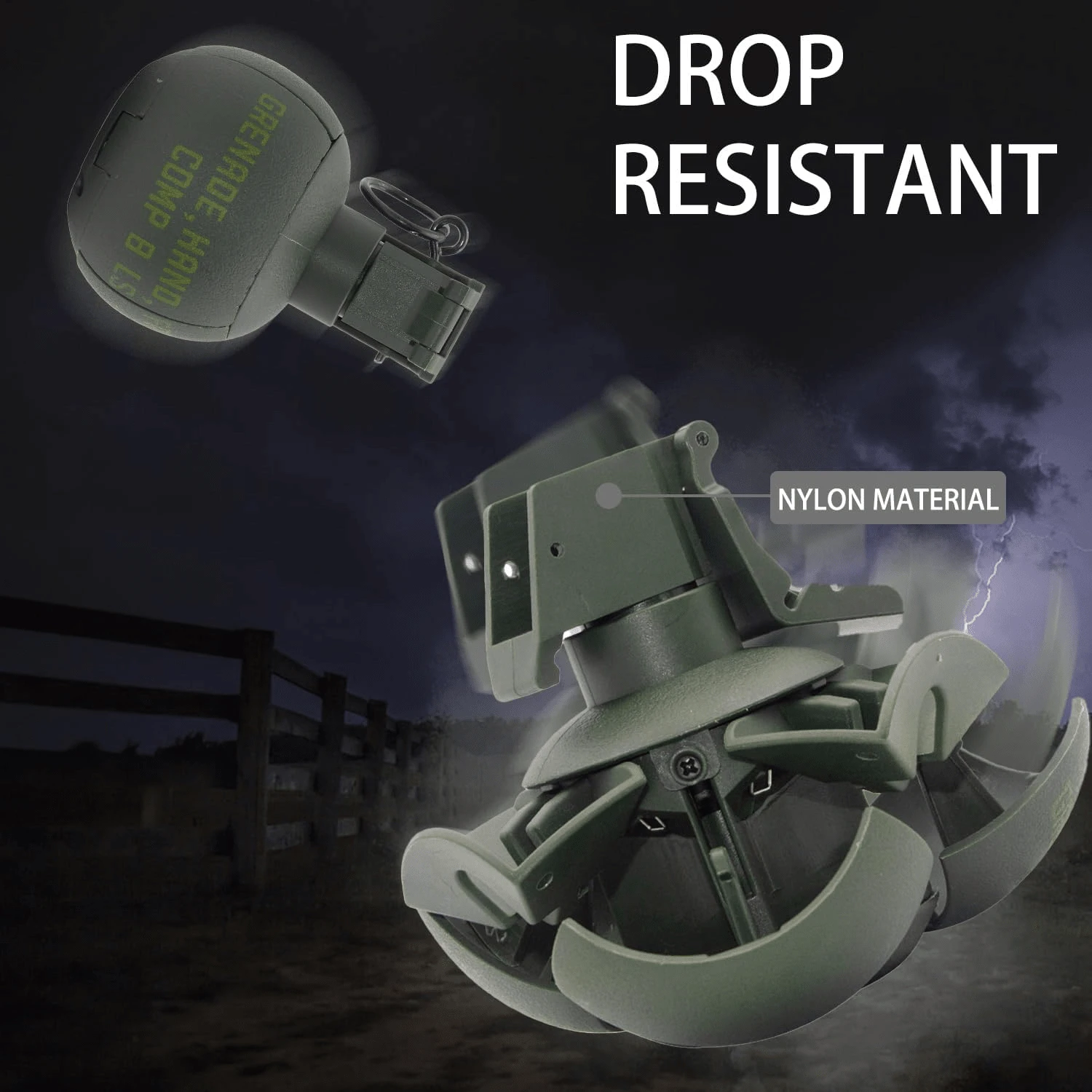 M67 Airsoft Grenade Toys Tactical Grenade Plastic CS Battle Game Toy ...