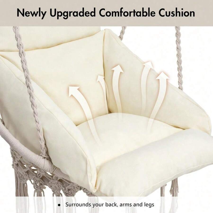 ANOW Adjustable Hammock Chair Swing Stand Only, Heavy Duty Hanging ...