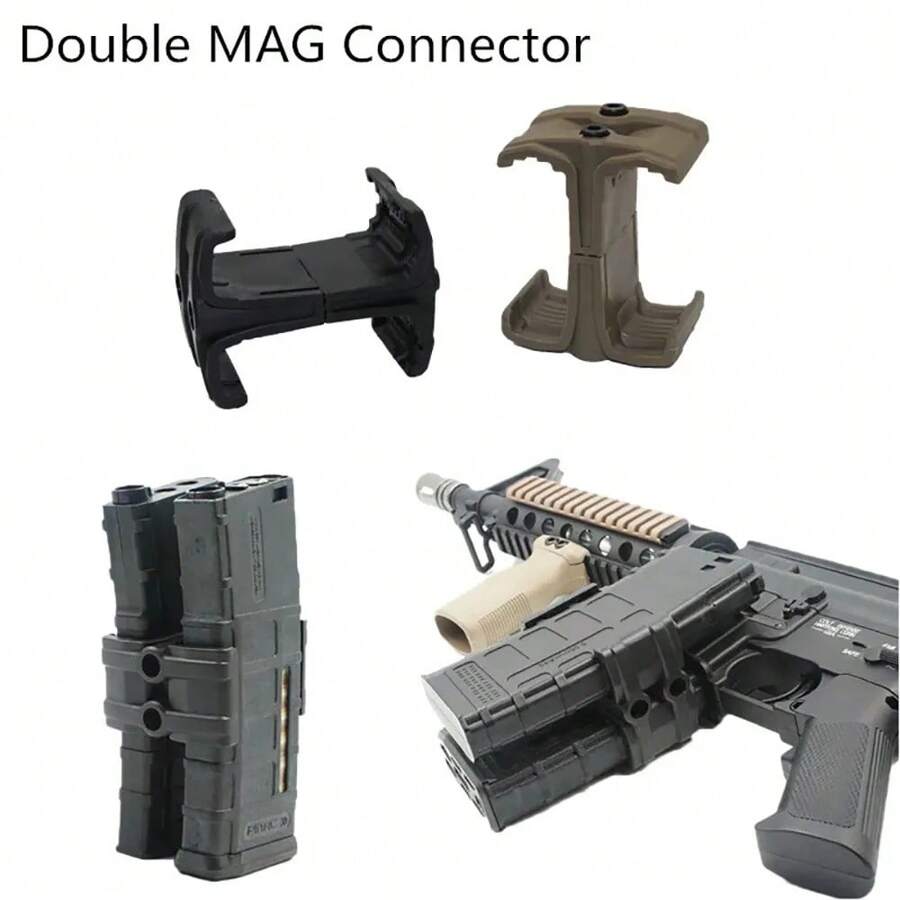 Hunt Accessories Tactical Clip Rifle Dual Parallel Magazine Connector ...