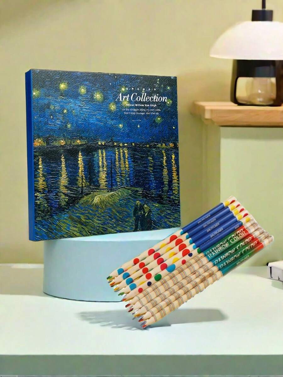 Van Gogh Painting Sketch Book, Thick Drawing Pad For Art Students ...