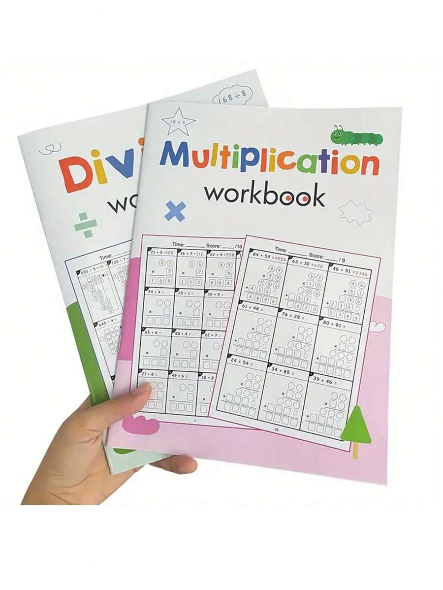 Multiplication Practice Workbook - Math Writing Aids, Two-Digit ...
