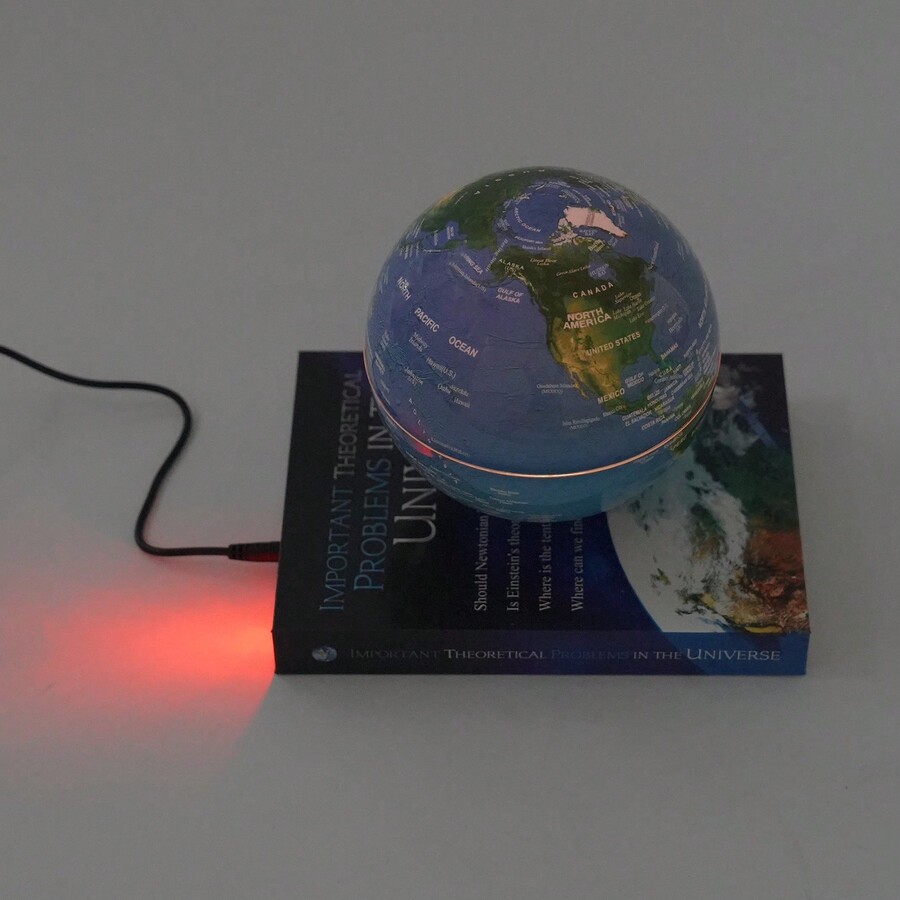 Magnetic Levitation Floating Globe, Rotating Geographic Globe, Auto ...