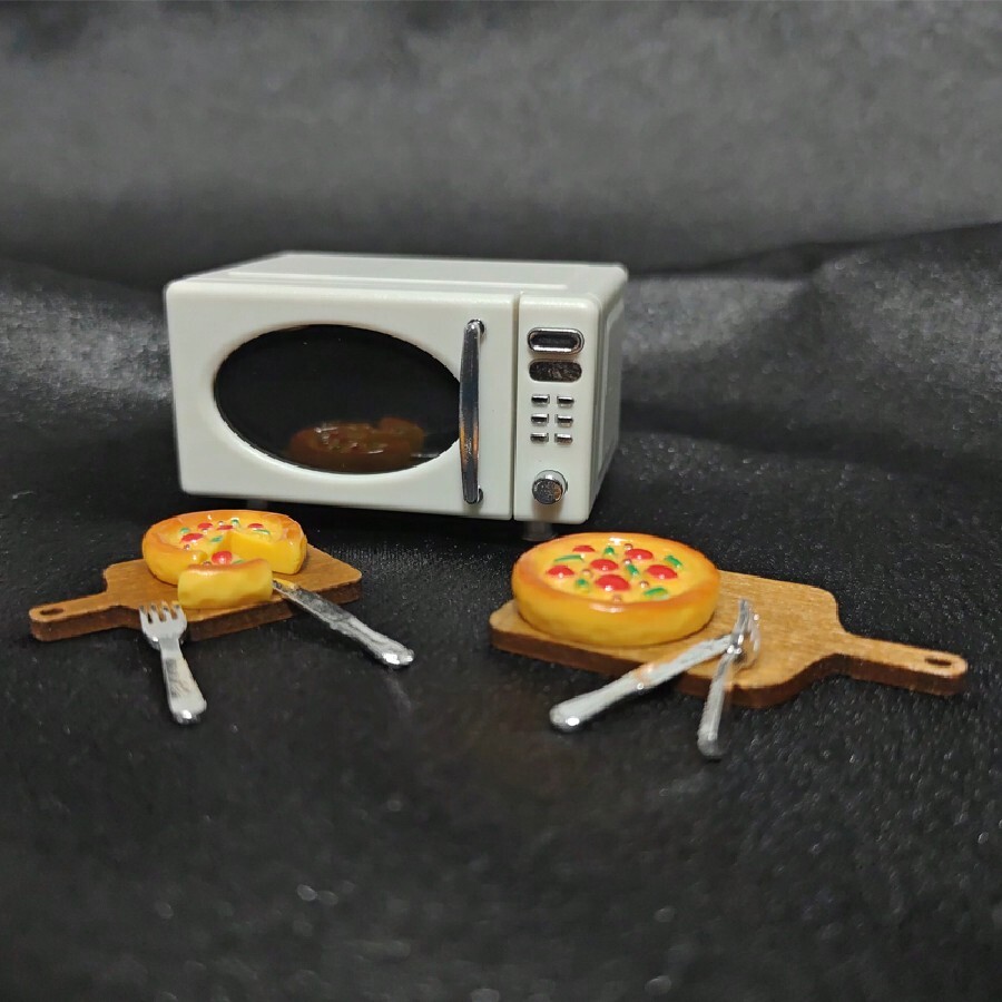 Mini Model Kitchen Appliances & Accessories For Dollhouse, Including ...