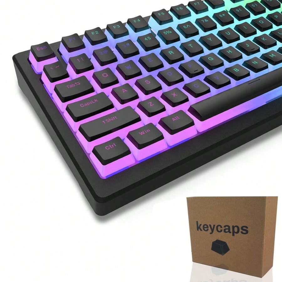 Keycaps For Corsair Razer SteelSeries Akko Keychron Gaming Mechanical ...