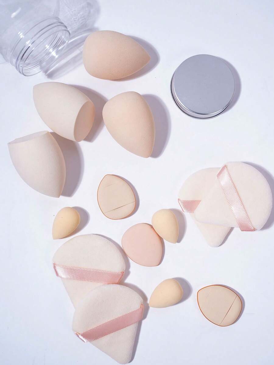 Zestaw 14 gąbek do makijażu - gąbki do makijażu, gąbka do makijażu ...