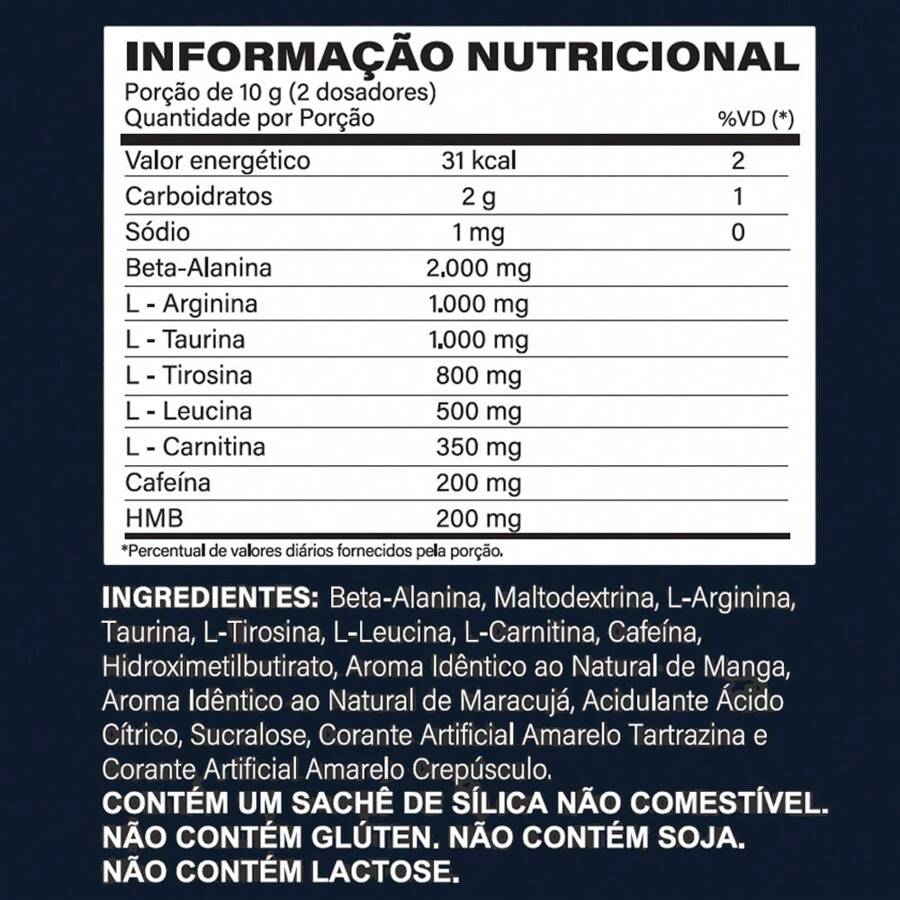 XPRONUTRITION Pré Treino XTREME Pré-Workout Power Edition 300GR - XPRO ...