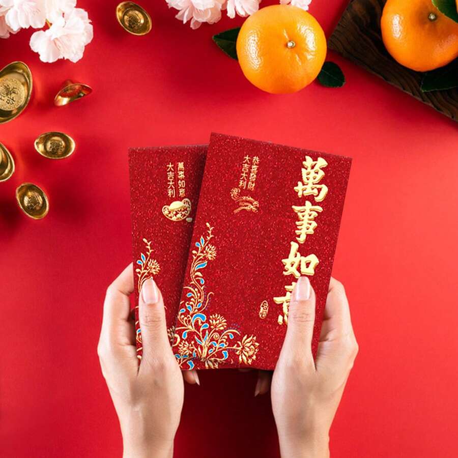 24 Pcs Chinese New Year Red Envelopes 2024 Chinese New Year Money ...