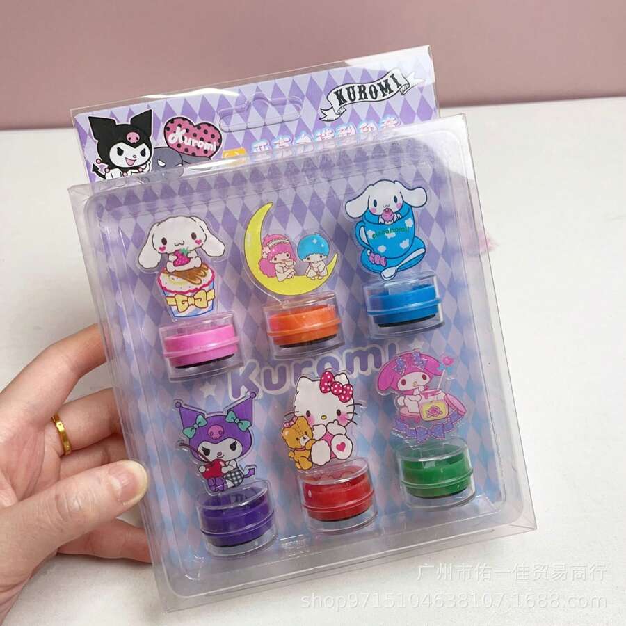 Sanrio 6 Sanrio Seals Reward Small Seals, Kindergarten Teachers Use Babies To Reward Cute ...