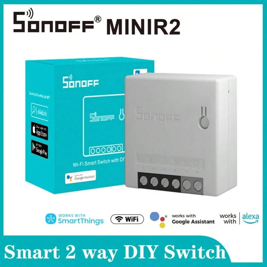 Sonoff Mini R2 Wifi Smart Switch Sonoff Light Switch MiniR2 Sonoff ...