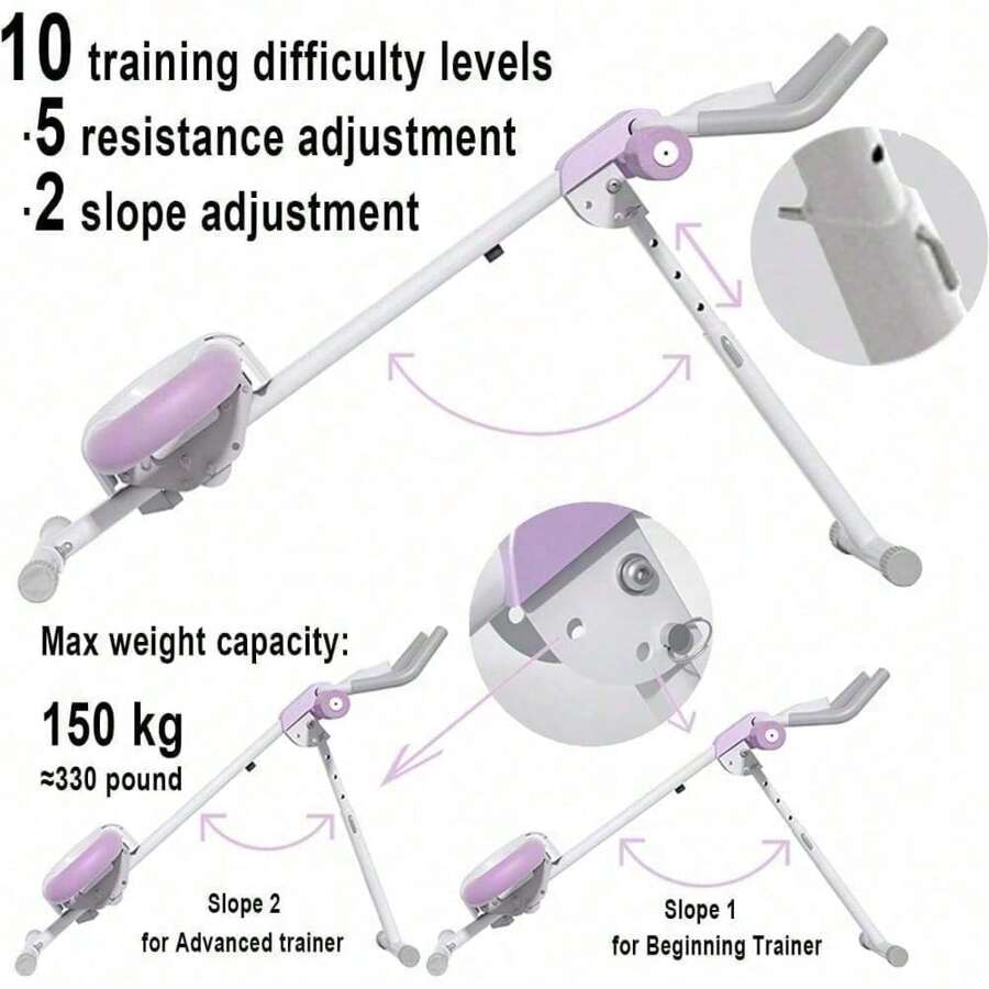 Ab Workout Equipment Ab Machine, Core & Ab Trainer Machine At Home Gym ...