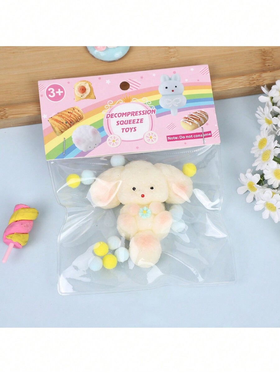 Latest Soft Rabbit Bone Shape Squeeze Fidget Toy, Cute Animal ...