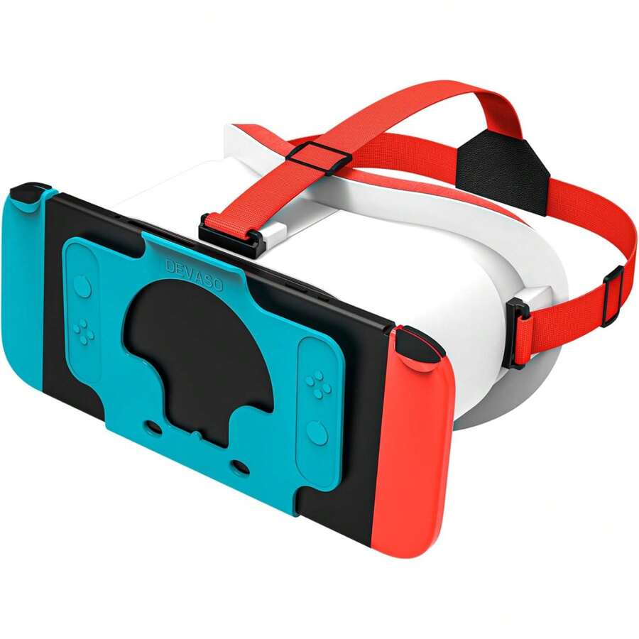 VR Headset Designed Compatible With Switch & Switch OLED, VR Glasses ...