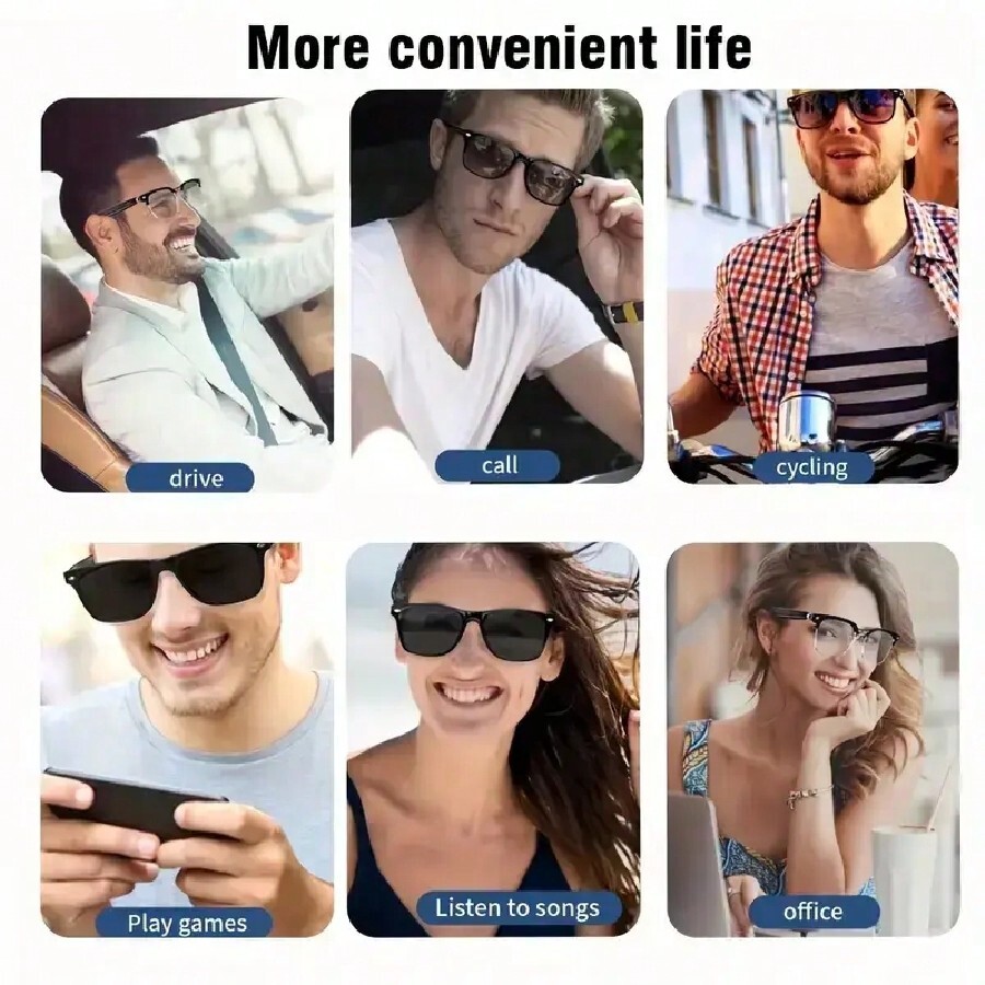 Bluetooth Sports Glasses, Audio Smart Glasses, Directional Audio Smart ... Bluetooth Sports Glasses, Audio Smart Glasses, Directional Audio Smart ...