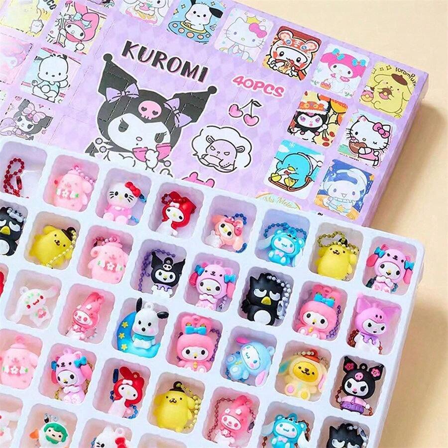 Sanrio Sanrio 1 Box/40pcs Sanrio Mystery Gift Figures, Suitable For ...