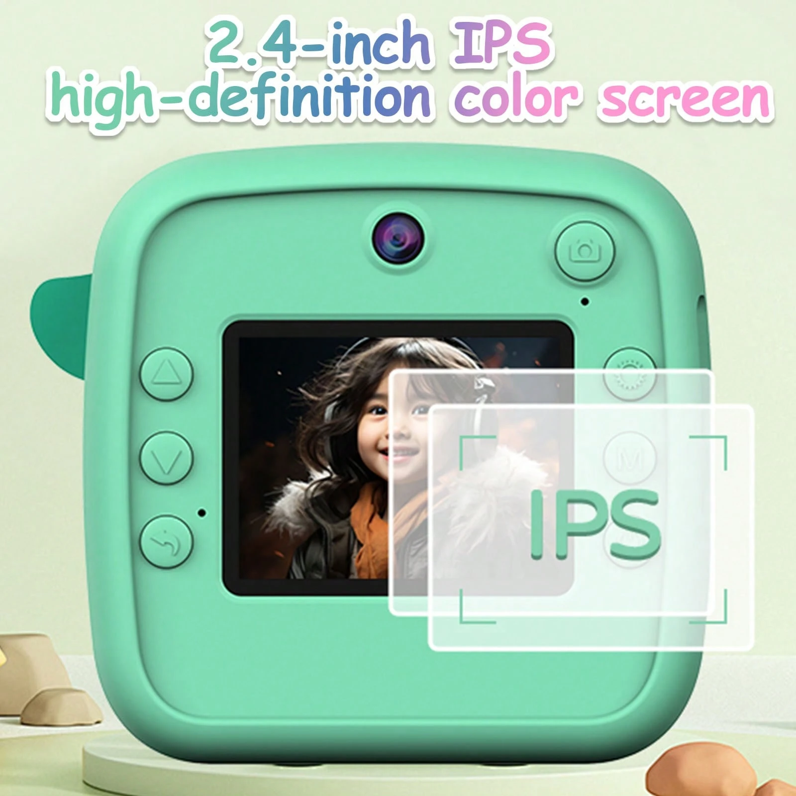 Kids Camera Instant Print,1080P Kids Instant Cameras That Print Photos ...