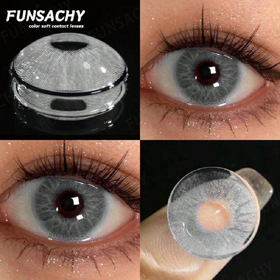FUNSACHY New Color Contact Lenses Magic Eyes Pupil Big Eyes Year Use ...
