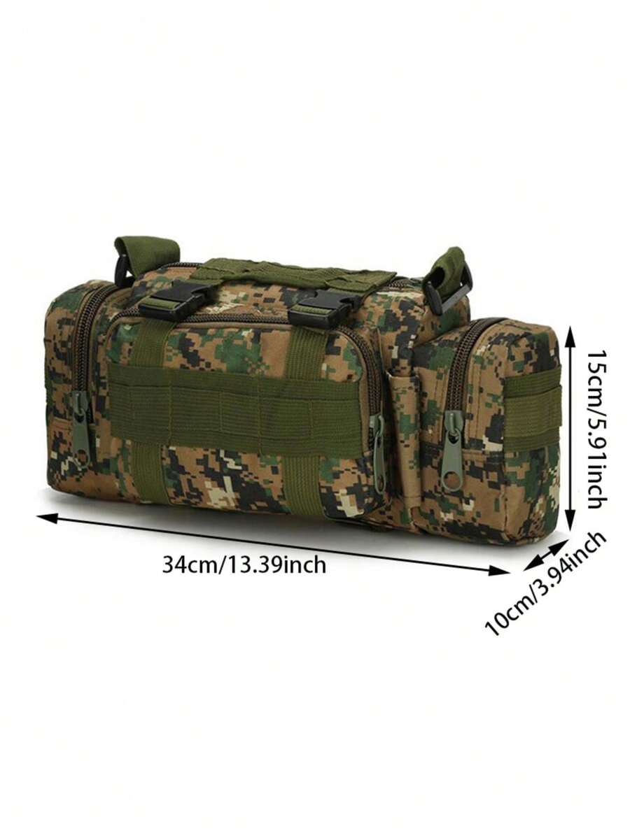 600D Nylon Outdoor Crossbody Bag Fishing Climbing Hiking Camping ...