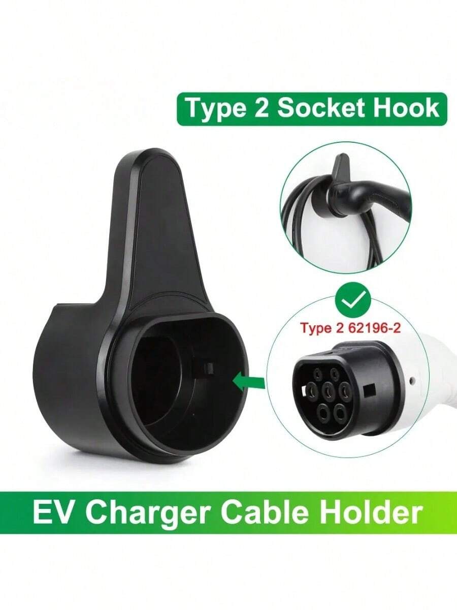 Electric Vehicle Type 2 Charger Plug Holder EV IEC 62196-2 Charging ...