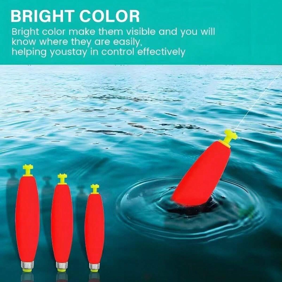 Fishing Buoy, Fishing Bobbers Floats, Weighted Bobbers For Fishing ...