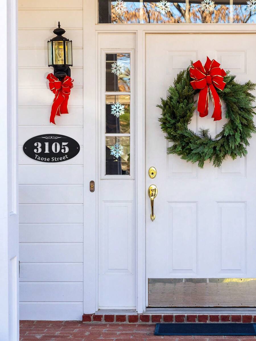 Custom Modern House Numbers For Outside | Custom Metal House Numbers ...